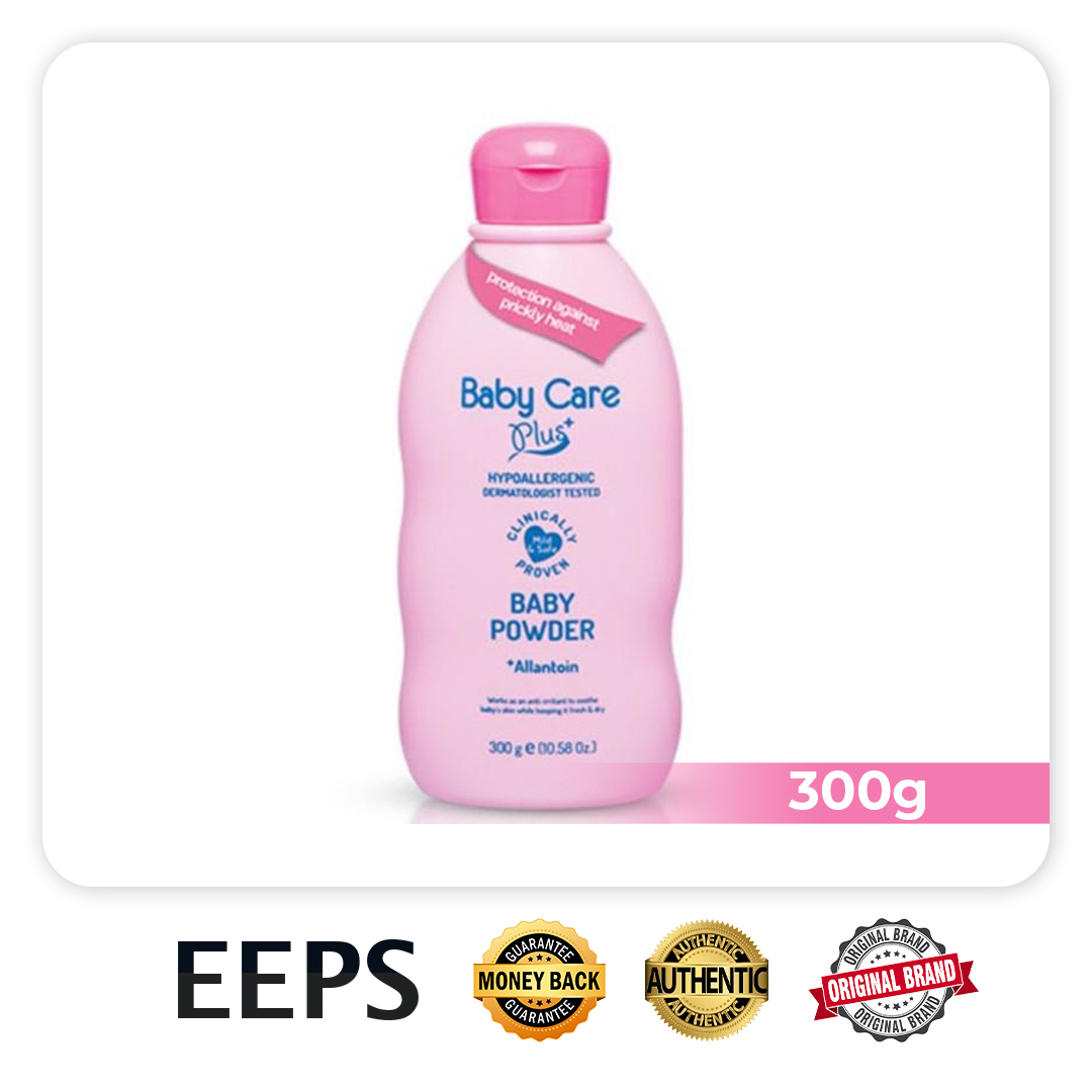 Baby Care Plus+ Pink Baby Powder 300 g | Lazada PH