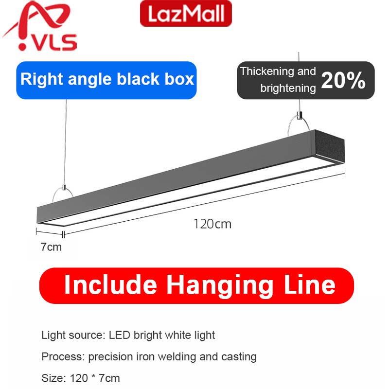 VLS LED Tube Light 1.2m Office Ceiling Light Super Bright Linear Strip ...
