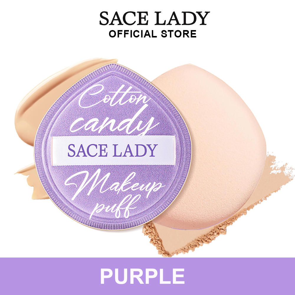 SACE LADY Makeup Sponge Foundation Powder Puff Face Make Up Cosmetics ...