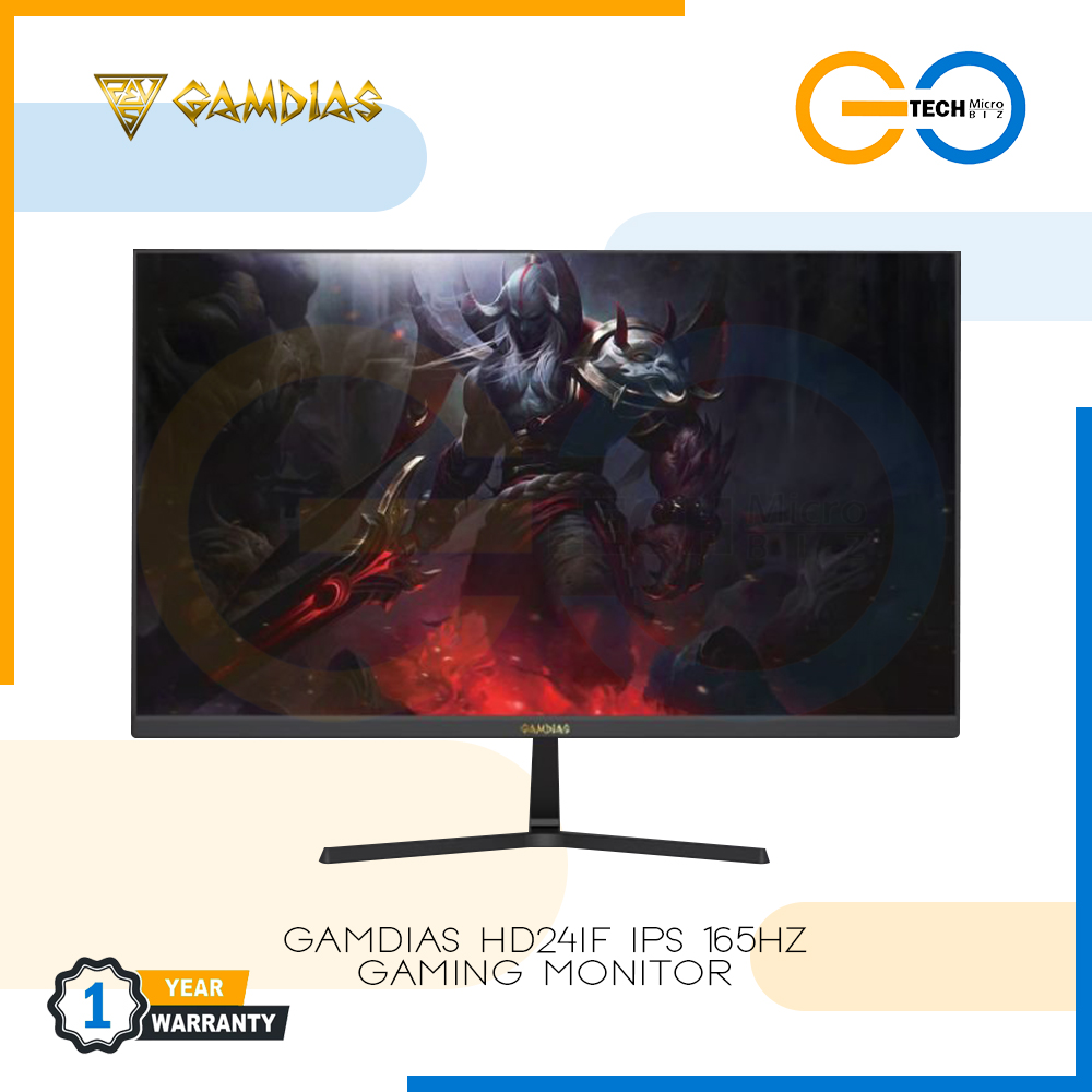Gamdias Atlas HD24IF 23.8" Flat IPS 165Hz 1920x1080 Gaming Monitor ...