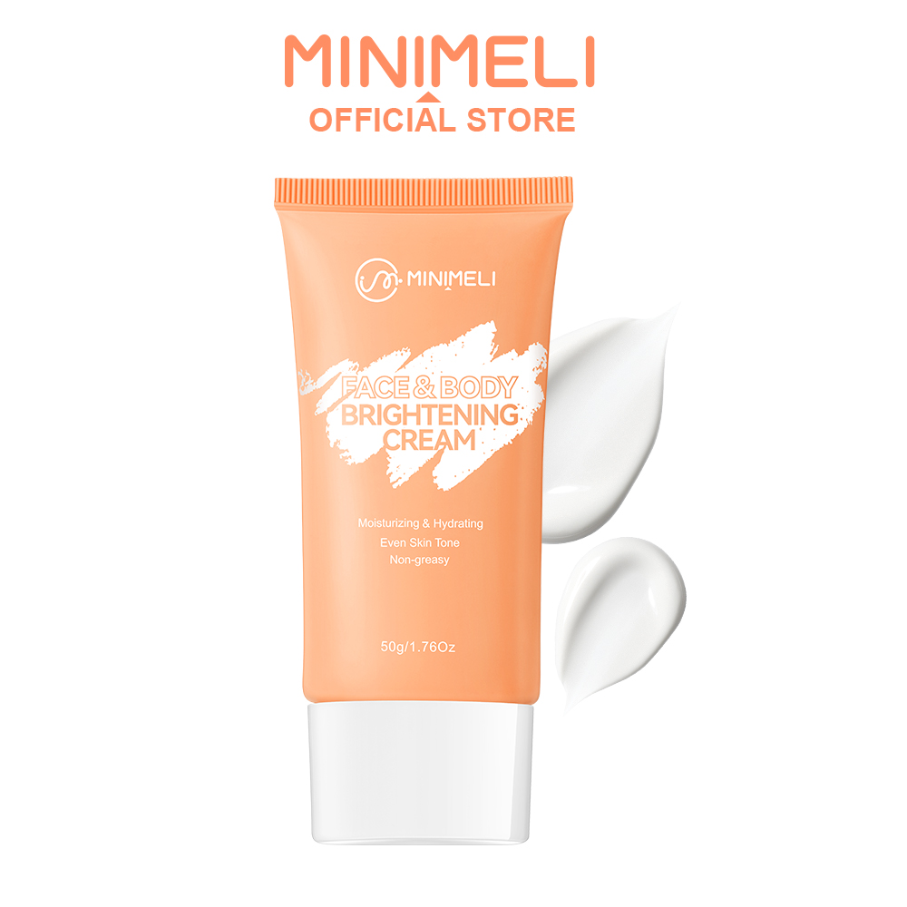 MINIMELI Natural Brightening Face & Body Cream Moisturizing &Hydrating ...