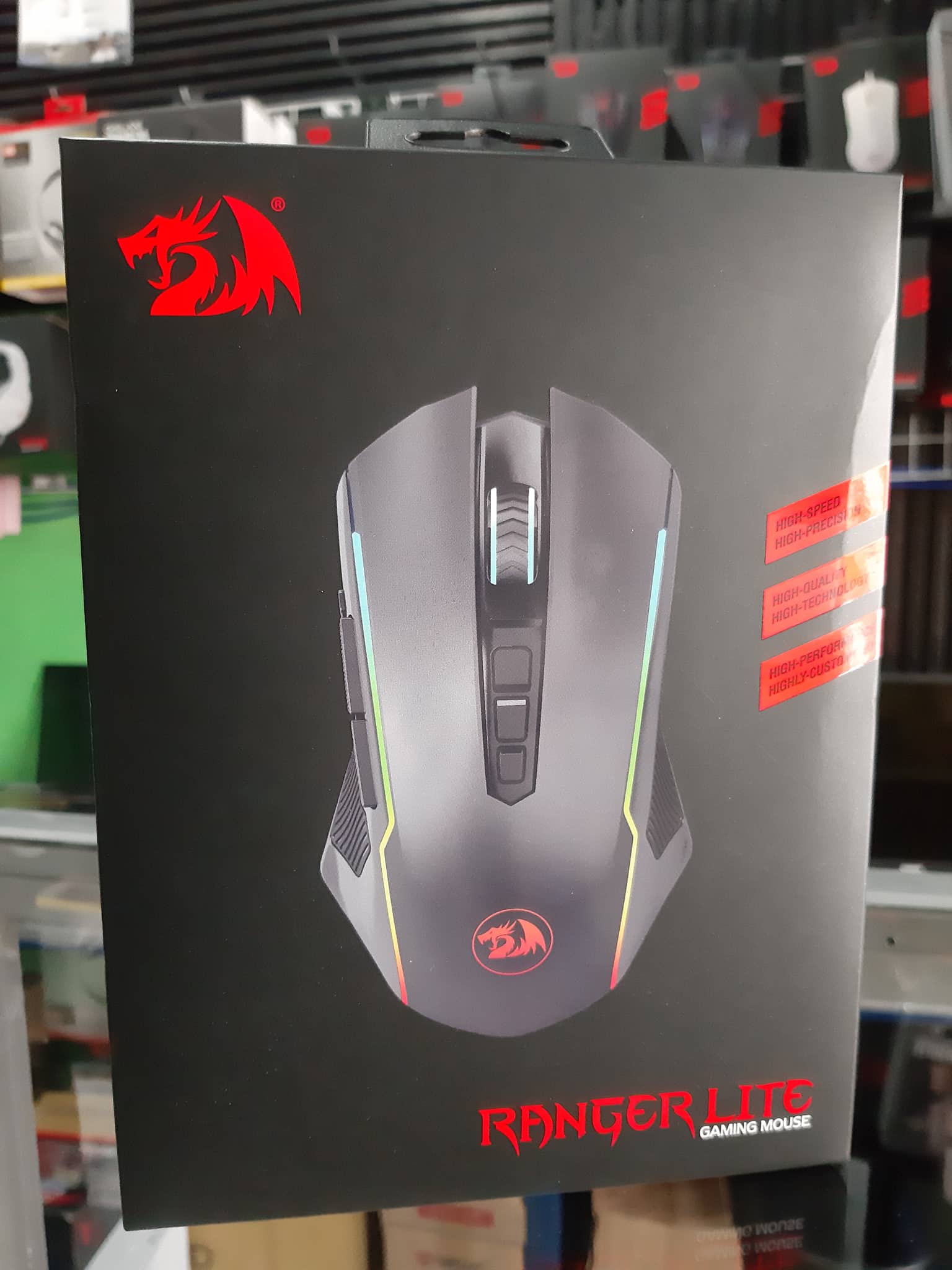 REDRAGON Ranger Lite M910-KS RGB wired and wireless/2.4G dual-mode ...