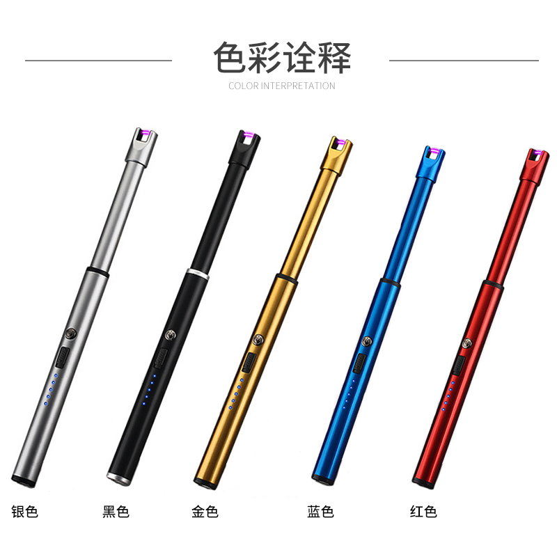 Pulse Igniter Stick Gas Stove Kitchen Home Gas Stove Electronic Lighter ...