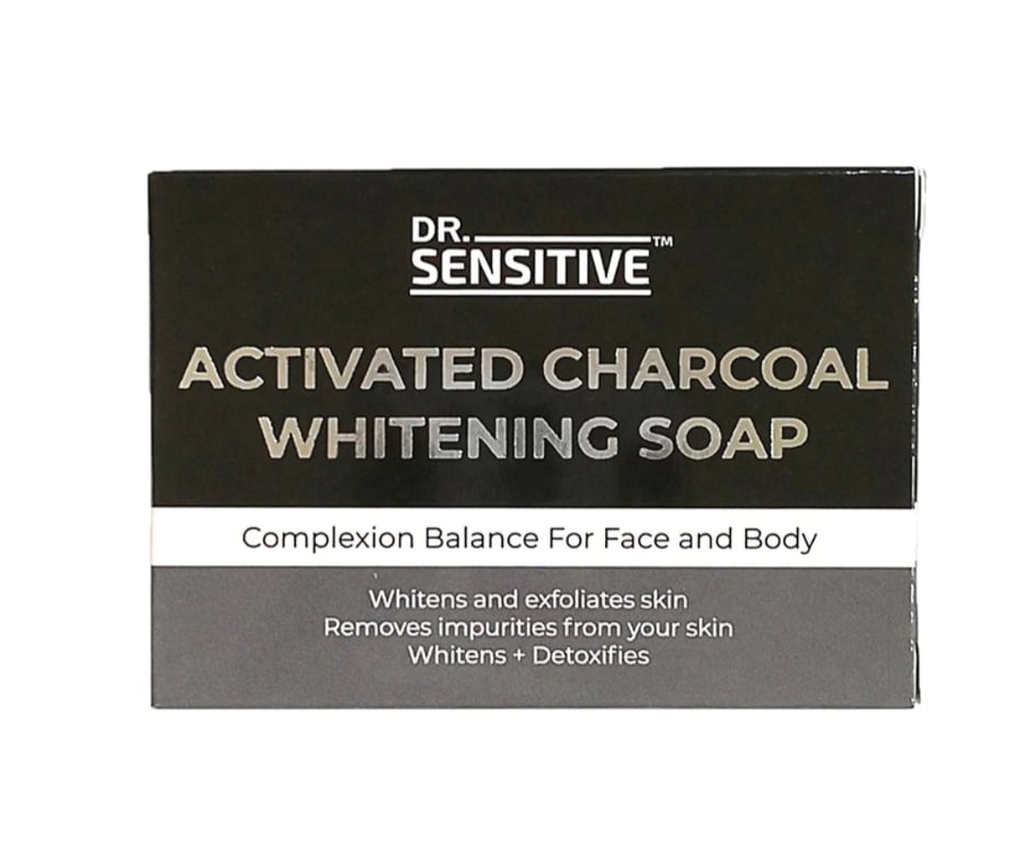 DR. SENSITIVE Face & Body Soap120g (Niacinamide/Charcoal Acne Control ...