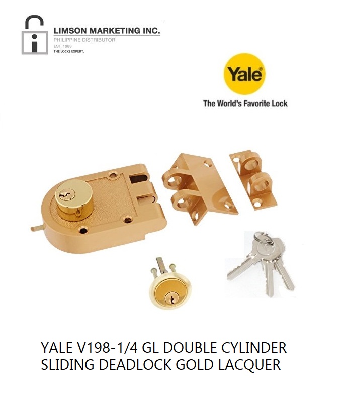 YALE DEADLOCK FOR SLIDING / SWING DOOR | Lazada PH
