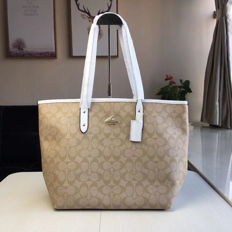 Coach_ ของแท้จาก F36876 / กระเป๋าช้อปปิ้ง / กระเป๋า / กระเป๋าสุภาพสตรี ...