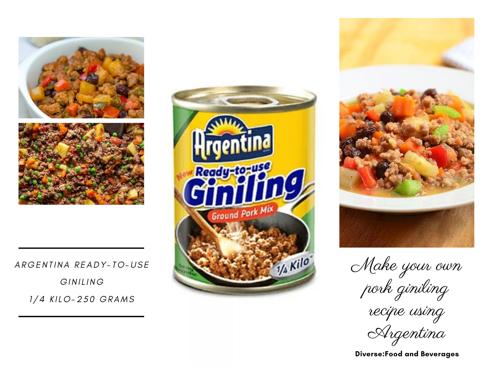 ARGENTINA GINILING 250 GRAMS | Lazada PH