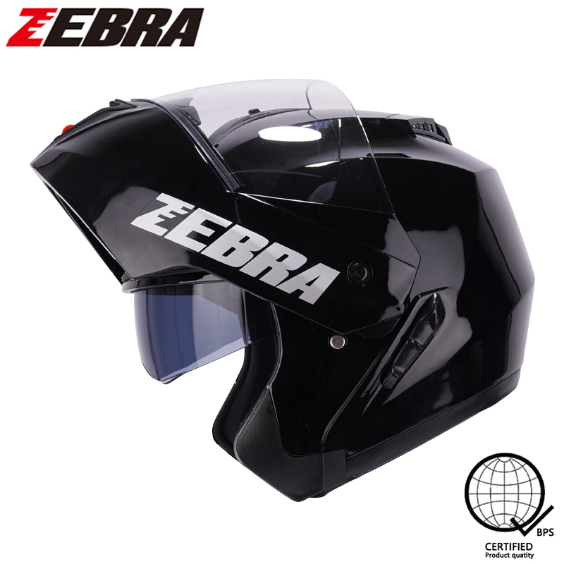 ZEBRA 602-Plan Motorcycle Helmet Full Face For Dual Visor Motor Modular ...