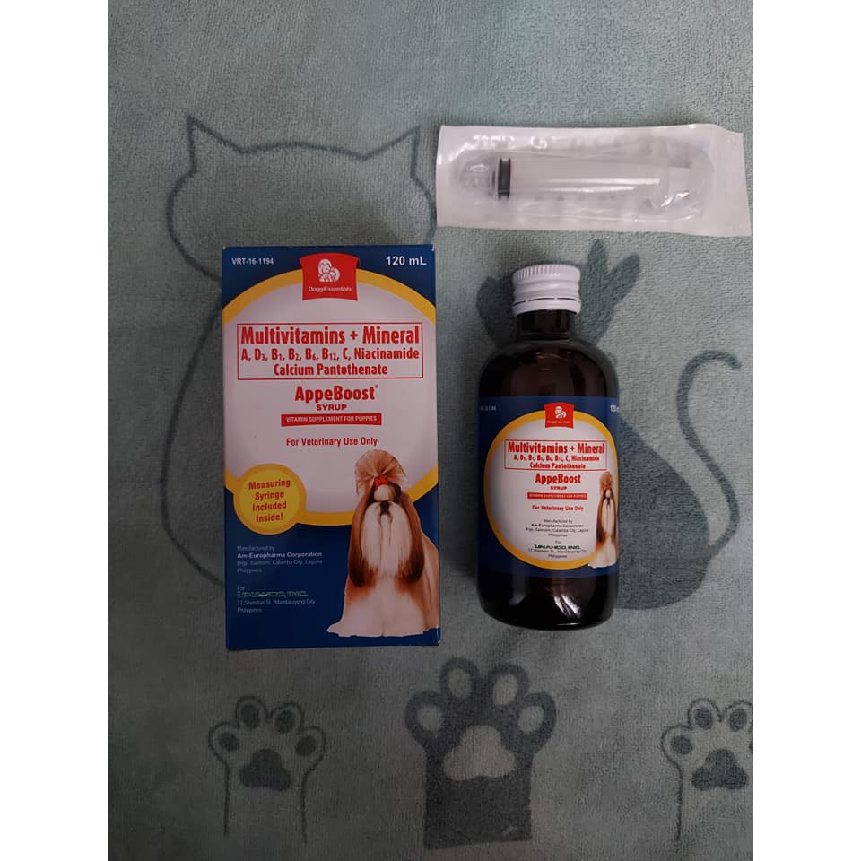 Appeboost Syrup 120ml Multivitamins + Mineral A,D3,B1,B2,B6,B12 ...