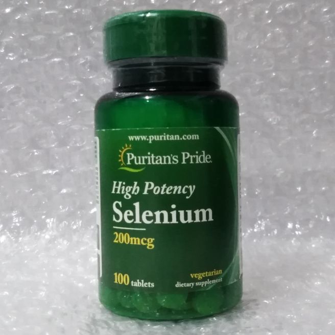 Puritan's Pride High Potency Selenium 200mcg 100tablets | Lazada PH