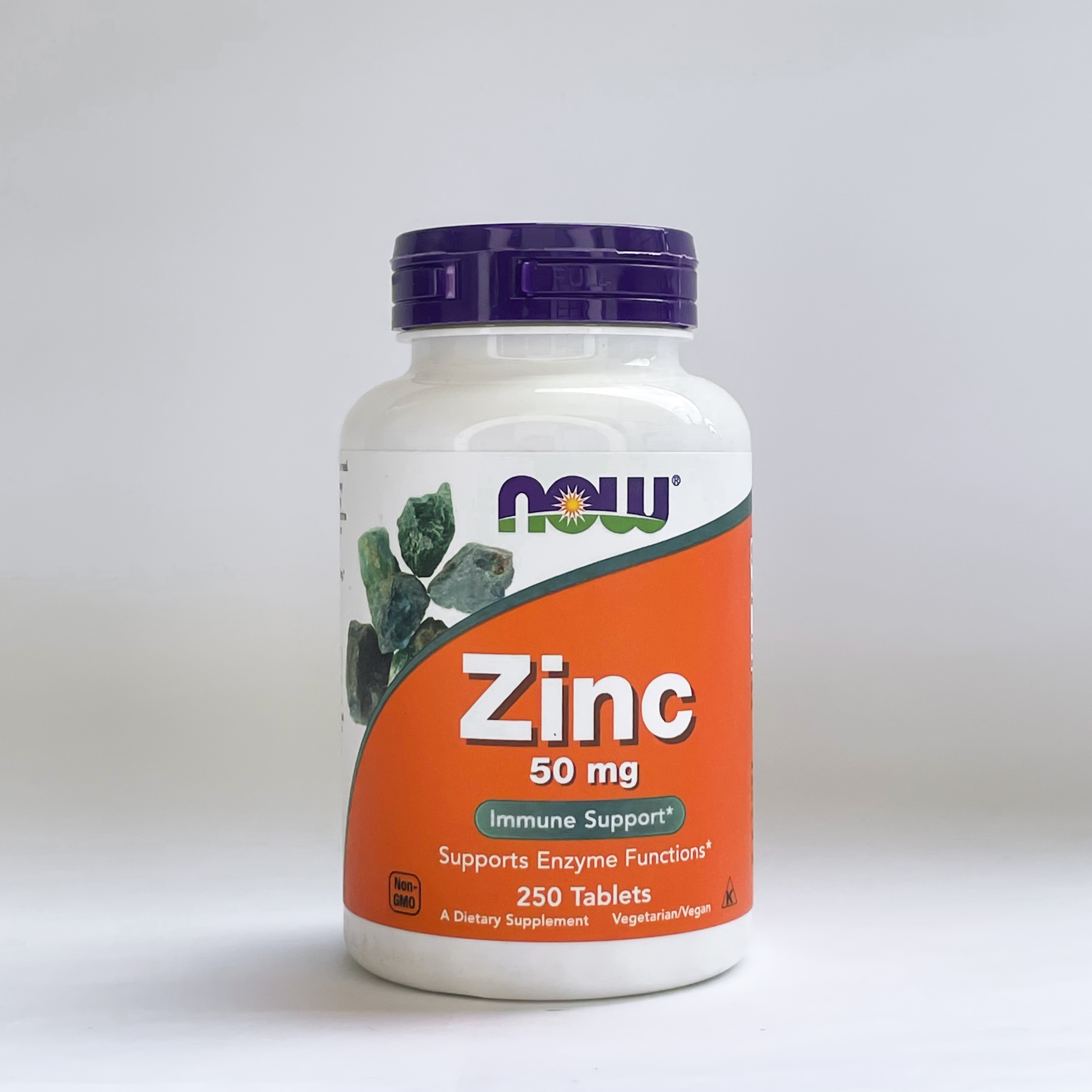 [Authentic] Now Foods Zinc 250 Tablets 50 mg OR 21st Century Zinc ...