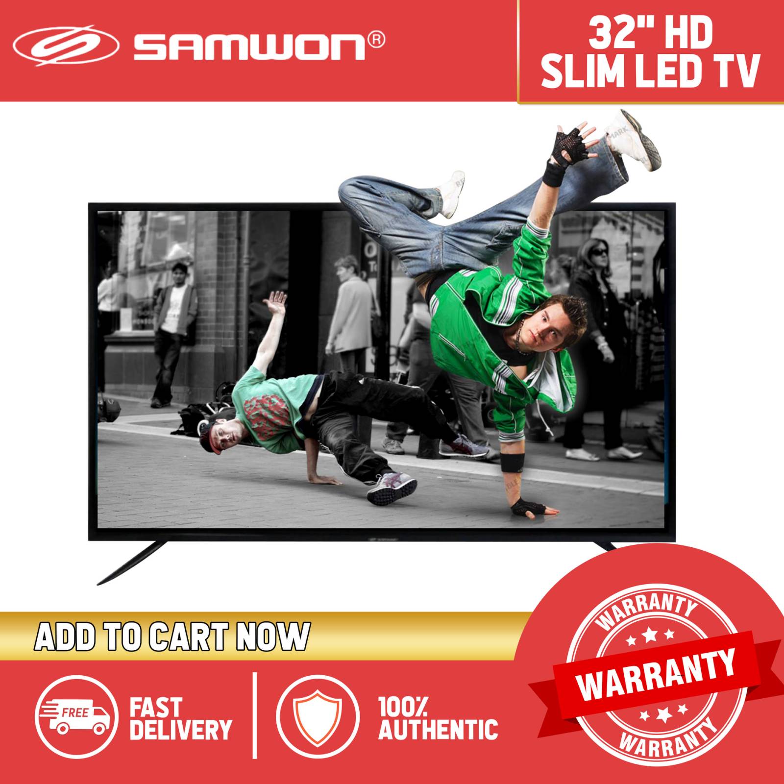 SAMWON 32" TV SAMWON SW-E32Smart Led Tv 32" 1080p Android OS I Hodeso ...