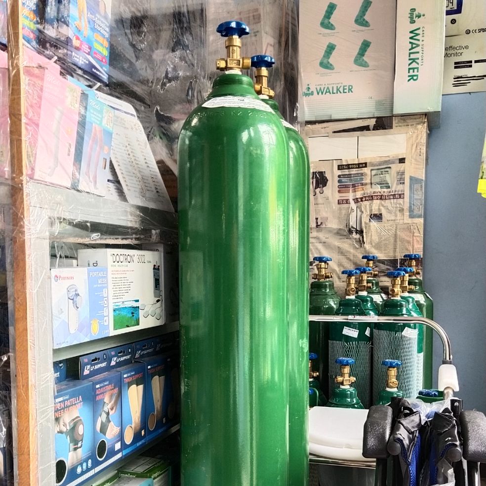 Oxygen Tank With Regulator 50lbs.22kl. | Lazada PH
