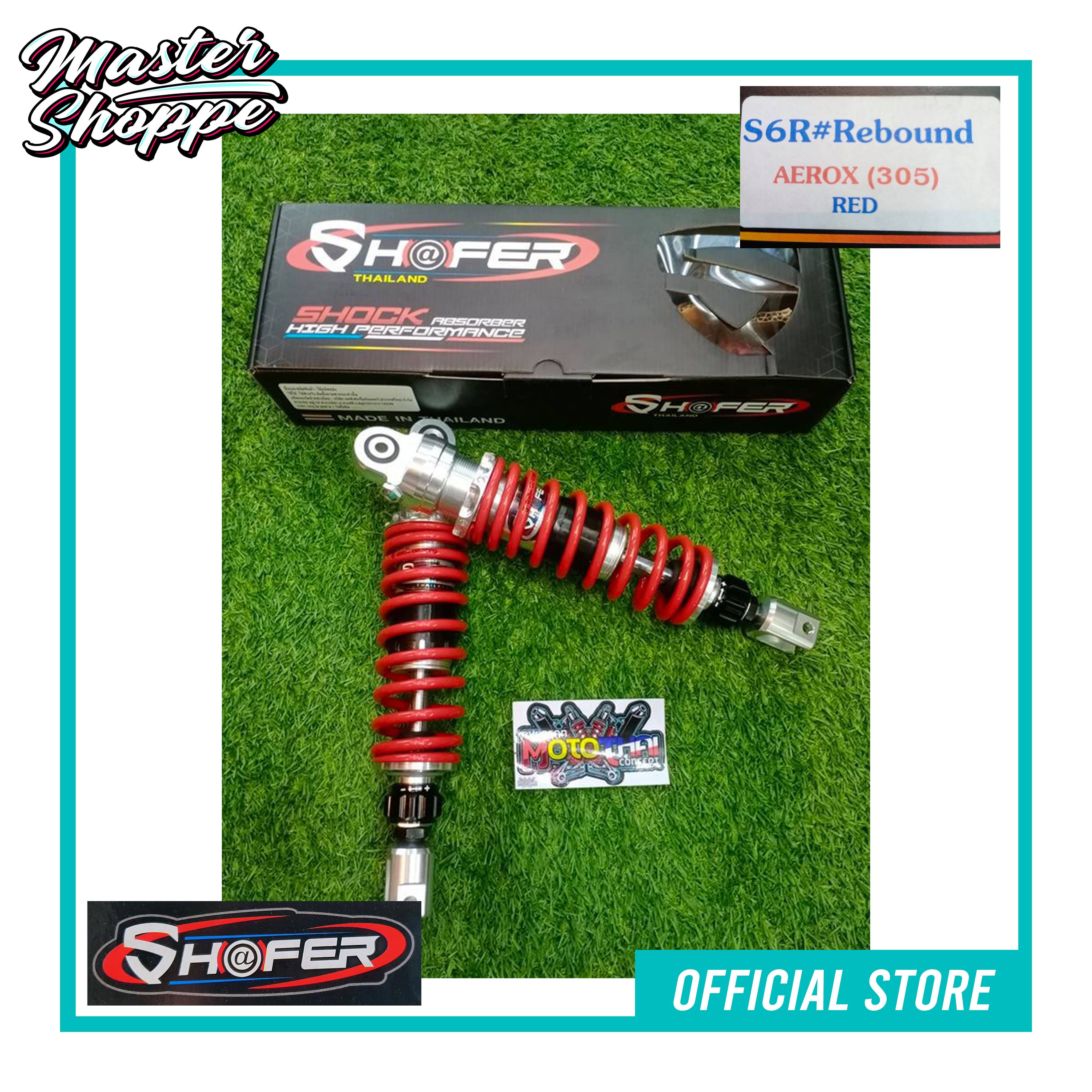 SHAFER SHOCK FOR AEROX 305mm (RED) MADE in THAILAND | Lazada PH