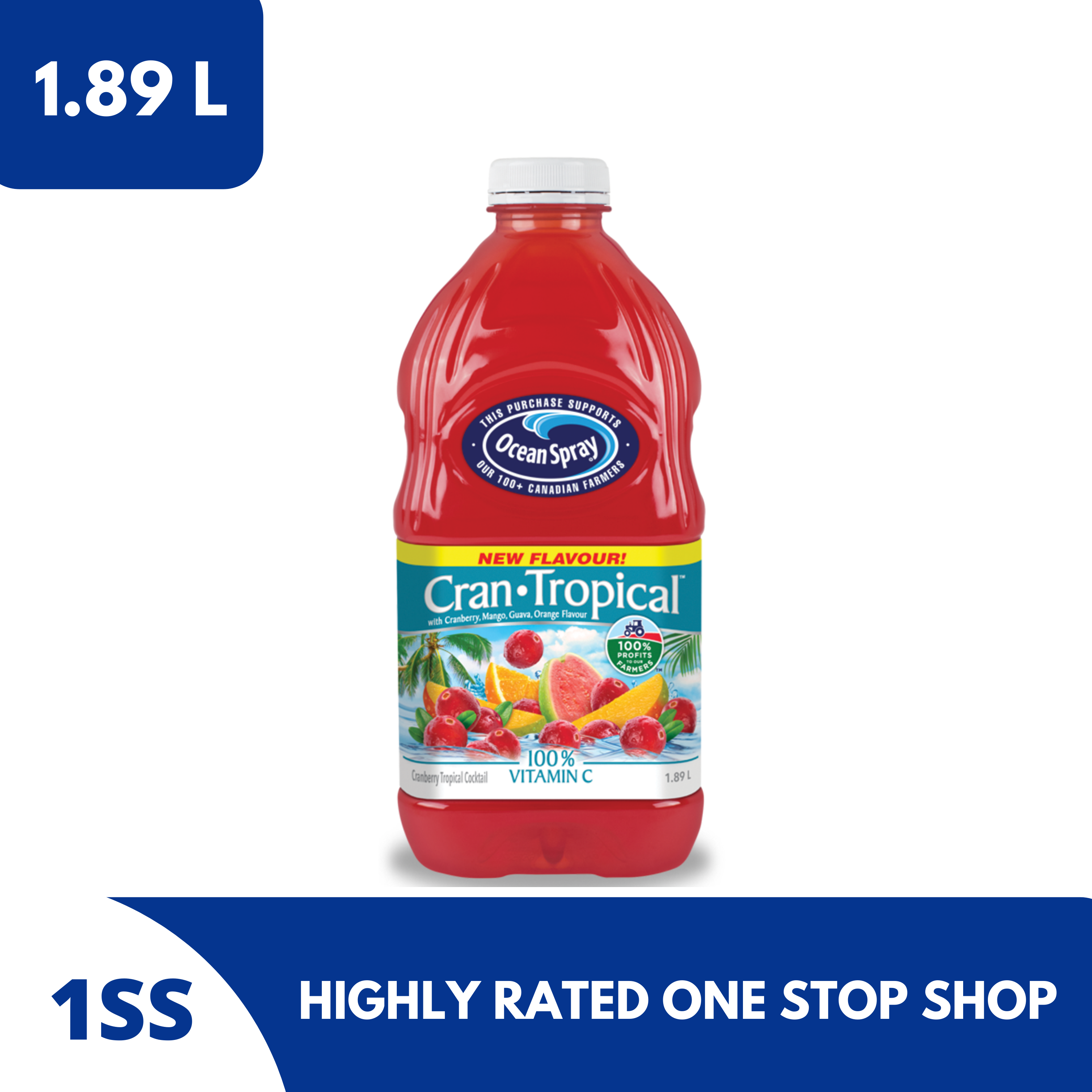 Ocean Spray Cran-Tropical Juice Drink, 1.89L | Lazada PH
