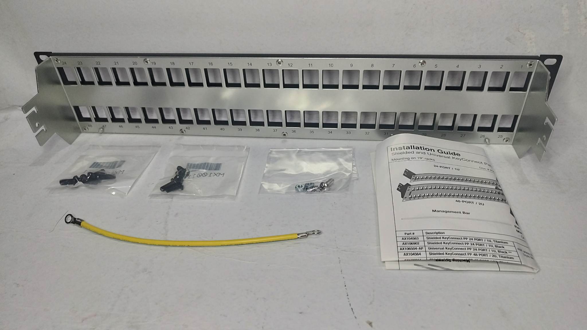 BELDEN Blank Panel 48-Port for Cat6 Information Outlet | Lazada PH