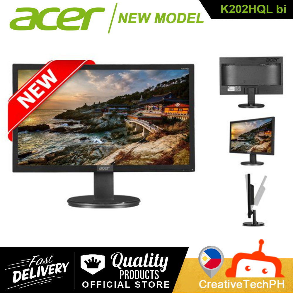ACER 19.5" Monitor (K202HQL bi) (1600x900) | 60Hz Widescreen LCD ...