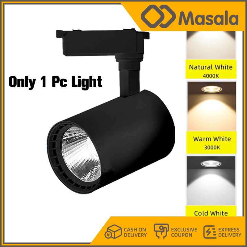 MASALA Track Lights Complete Set Cob Spotlights 12W/20W/30W/40W Led ...