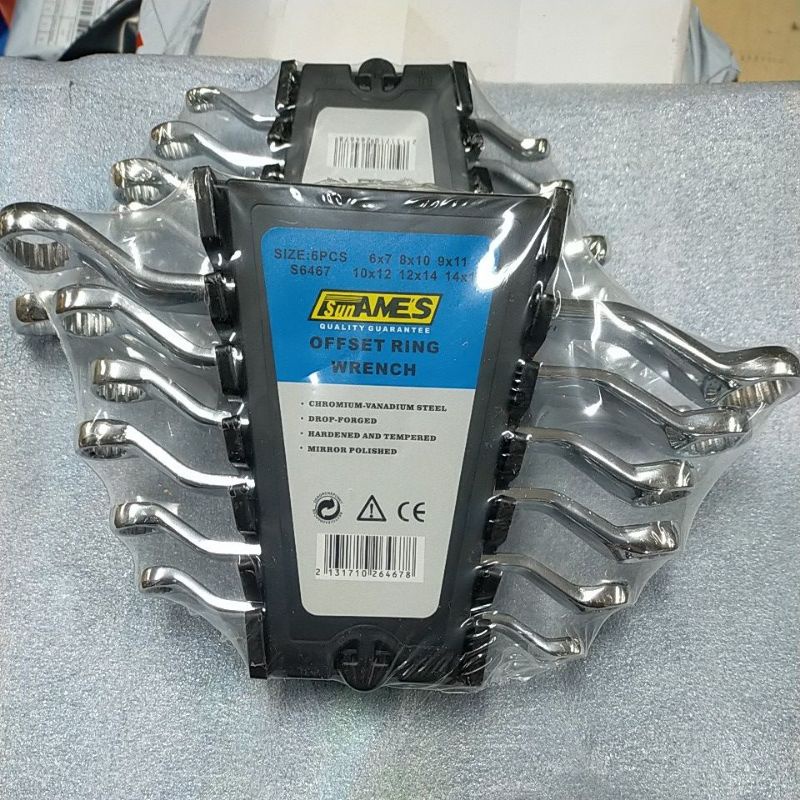 double offset ring wrench 6pcs | Lazada PH