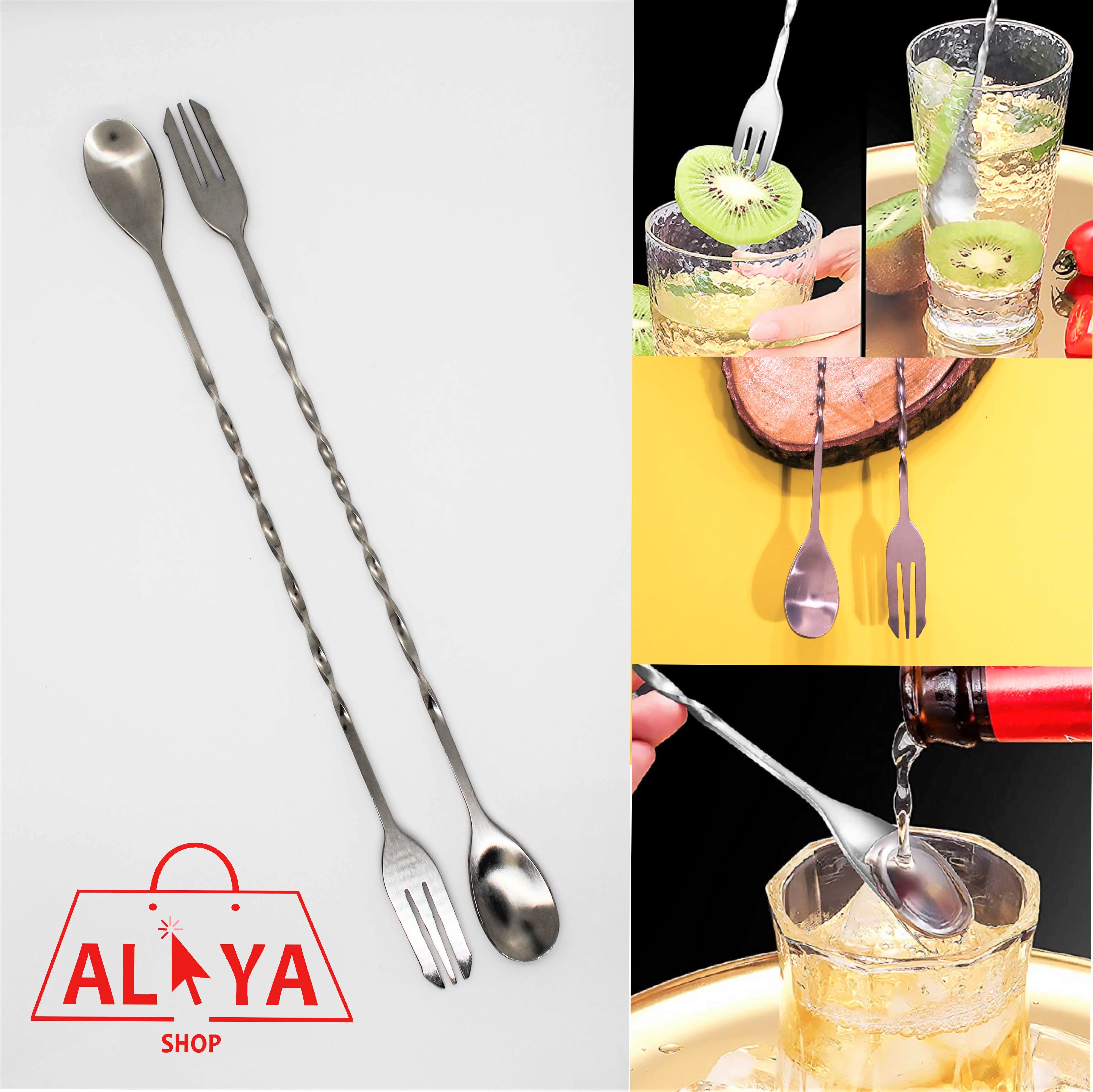 Drink Stirrer Sticks Icicle - 10 Pack Smokey Swizzle Sticks For ...