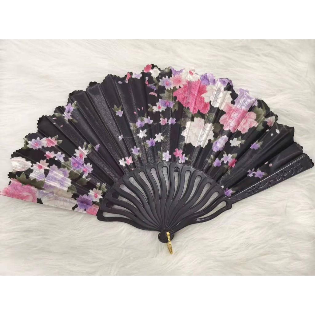 Pamaypay O Abanico Floral Design With Different Color | Lazada PH