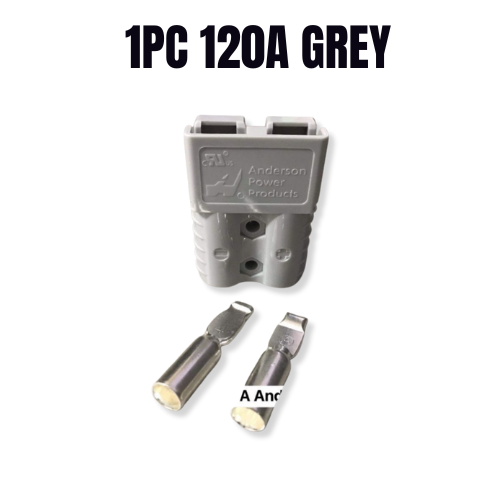 Anderson Plug 50A, 120A, Power Plug Connector Red , Gray Color Easy ...