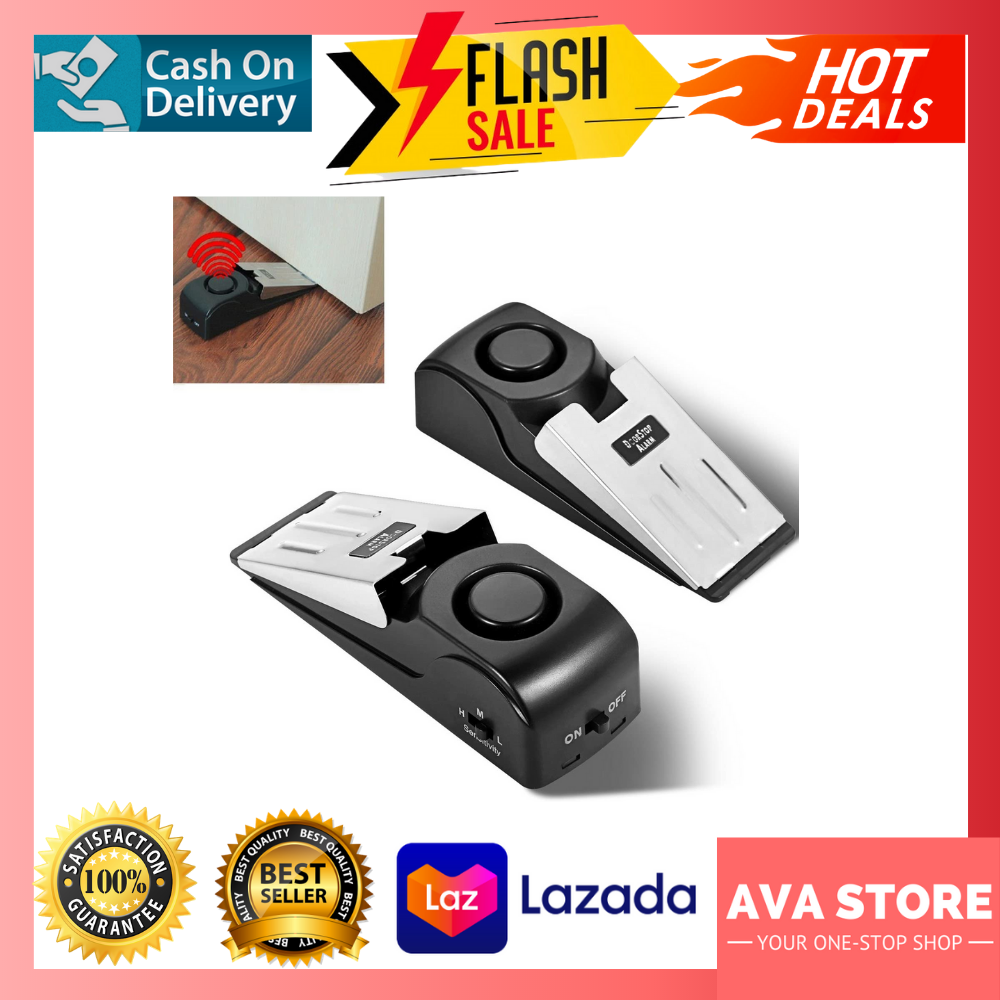 AVA Portable Home Door Stop Alarm | door security alarm security alarm ...