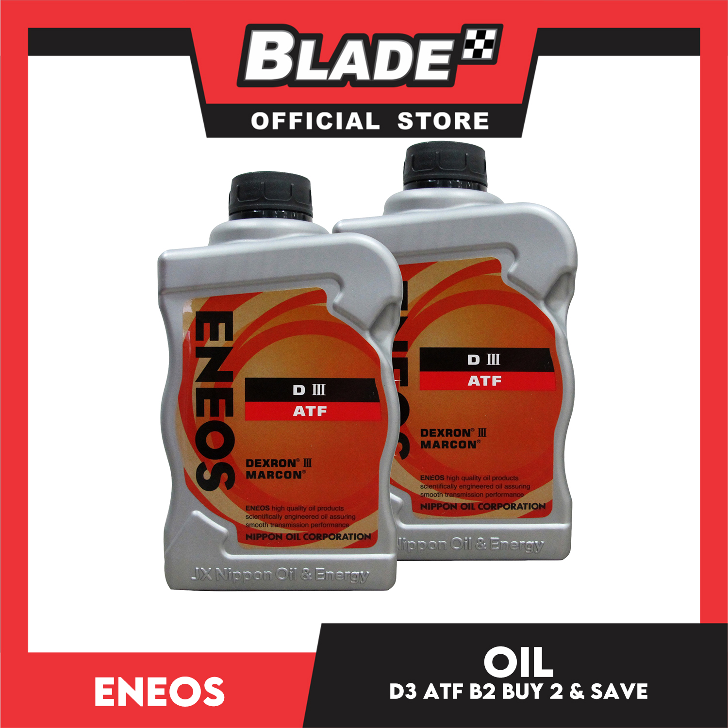 Eneos Automatic Transmission Fluid (ATF) D3 1L (Bundle of 2) | Lazada PH