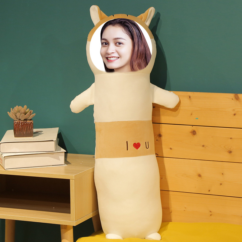 （HOT) Humanoid Pillow diy Printable Face Photo for Boyfriend Girl Sleep ...