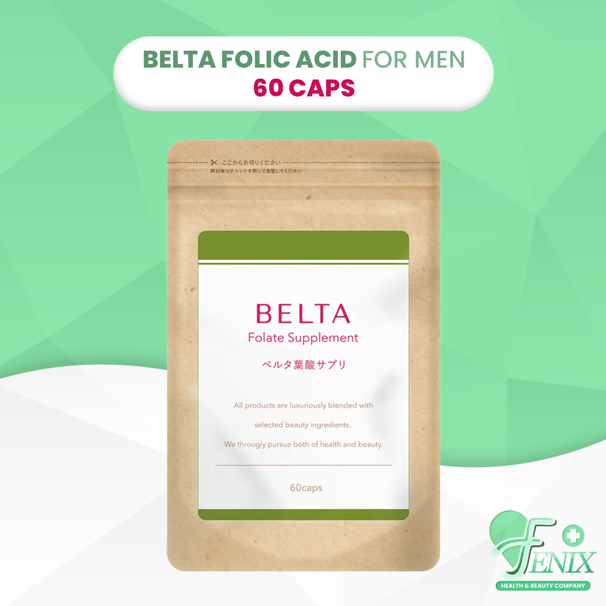 BELTA Folic Acid (for men) | Lazada PH