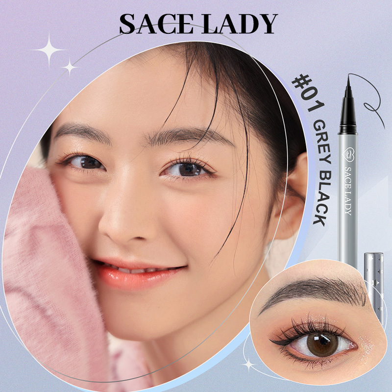 SACE LADY Ultra-fine Eyebrow Pencil Waterproof Long Lasting Natural ...