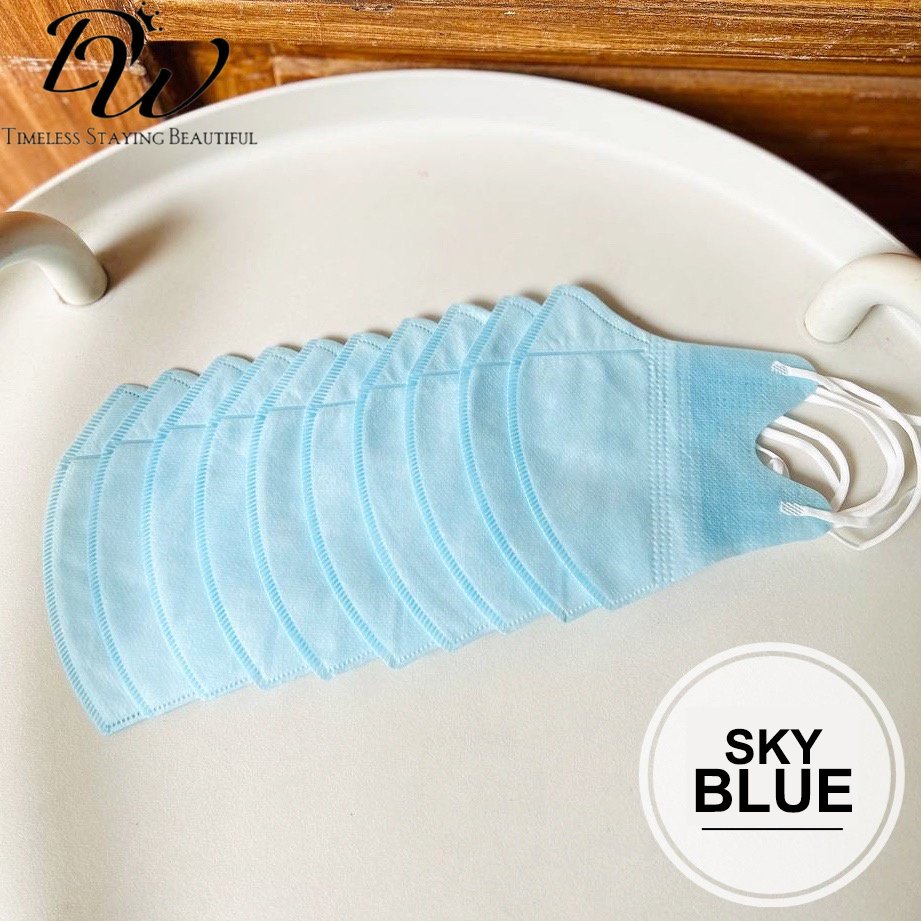 DHOME 4D Mask 10pcs/Pack Face-lifting Butterfly Mask 3D Protect The ...