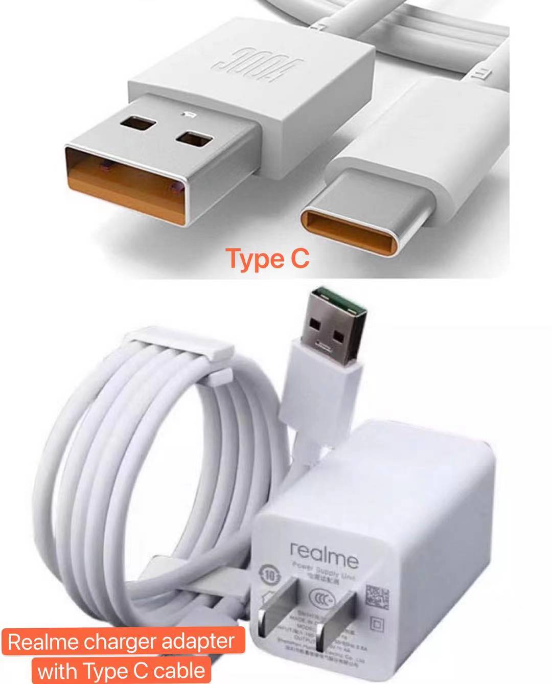 Realme Fast Charger OEM VOOC Flash charging 20W 5V 4A Micro USB Type C ...