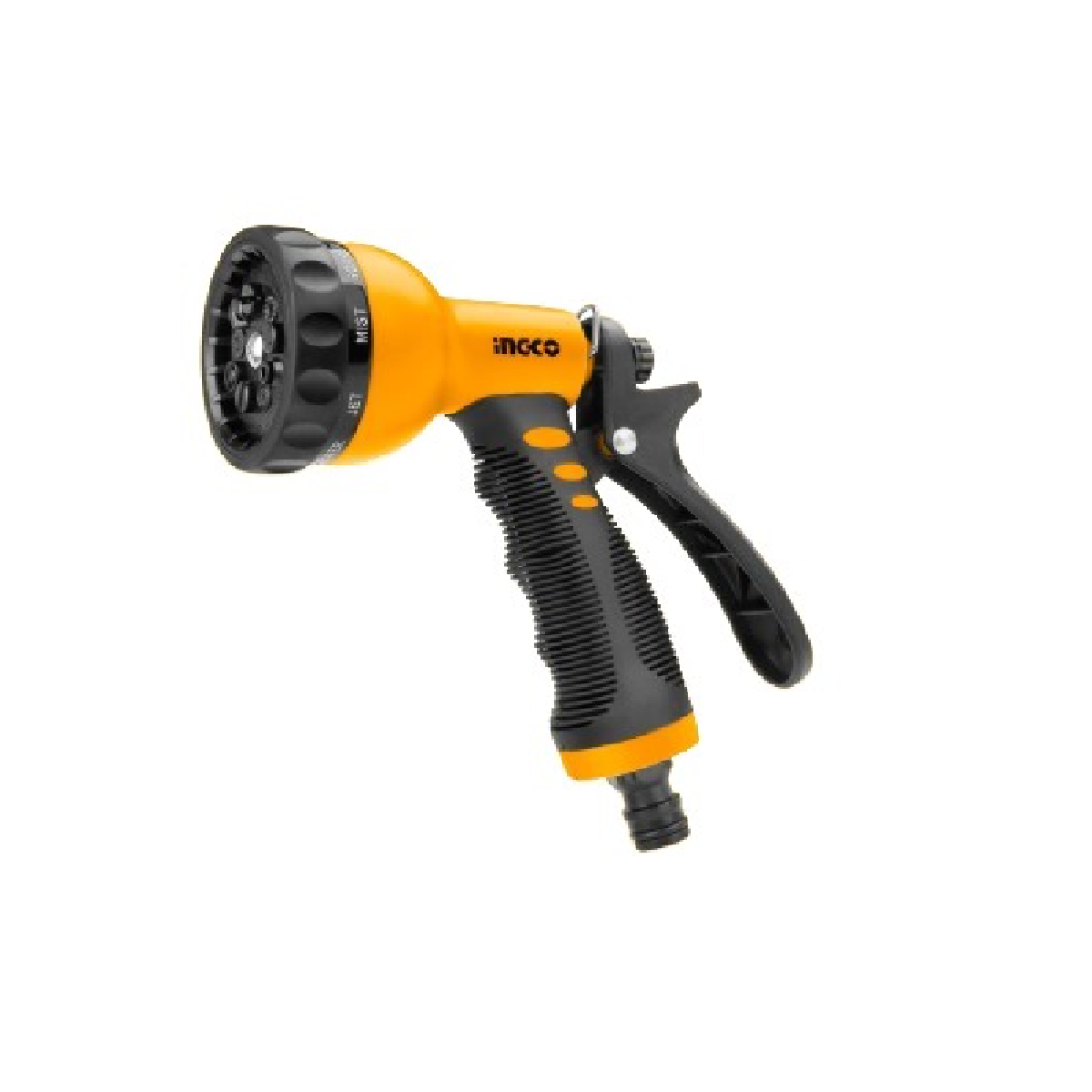 Ingco Plastic Trigger Nozzle Spray 9 Pattern Way Water Hand Sprayer ...