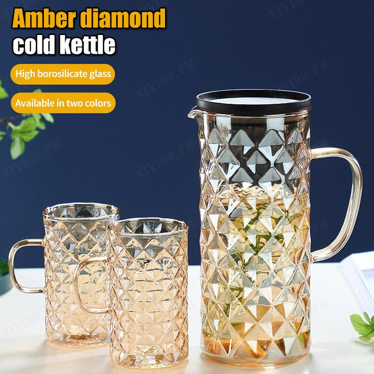 vivigo Modern Glass Juice Jug with Minimalist Style | Lazada PH