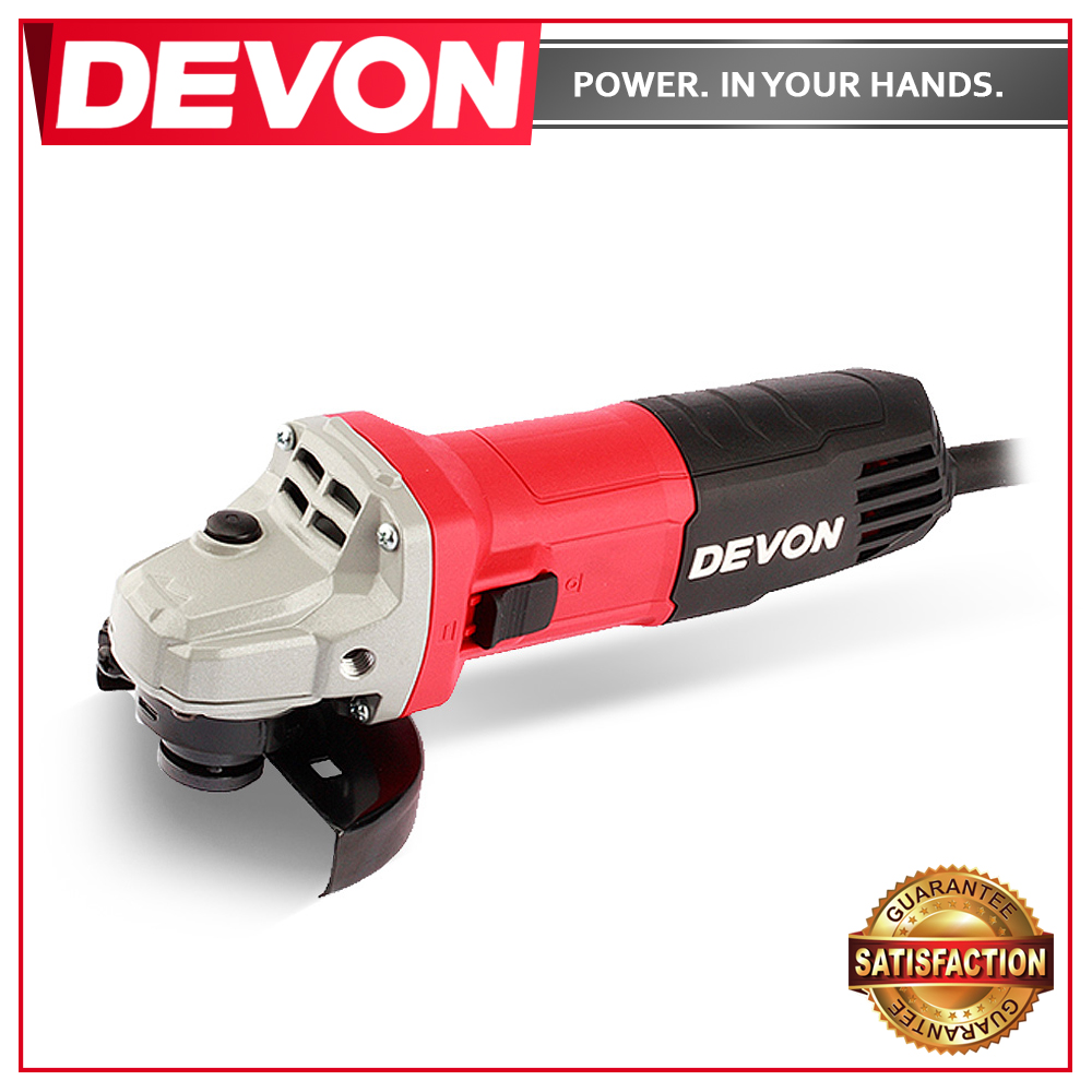 Devon 100mm Short Handle Angle Grinder Electric Grinder 2827-7-100B ...