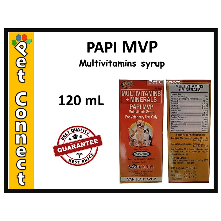 Papi MVP Multivitamins 120mL | Lazada PH