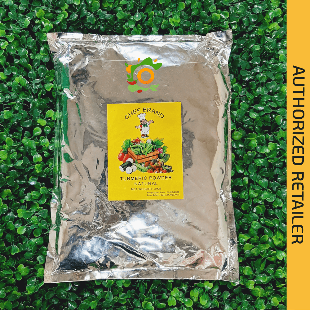 Chef Brand Turmeric Powder 1kg | Seasoning Powder | Premium Quality ...