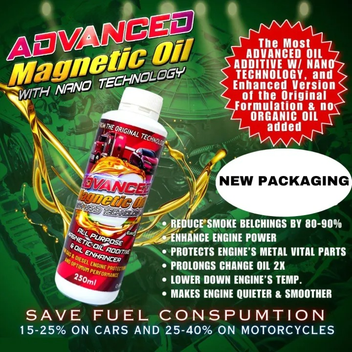 NH Advanced Magnetic Oil with Nano Technology Additive & oil Enhancer ...