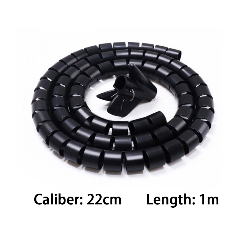Flexible Spiral Cable Organizer Computer Cable Management Tube Cable ...