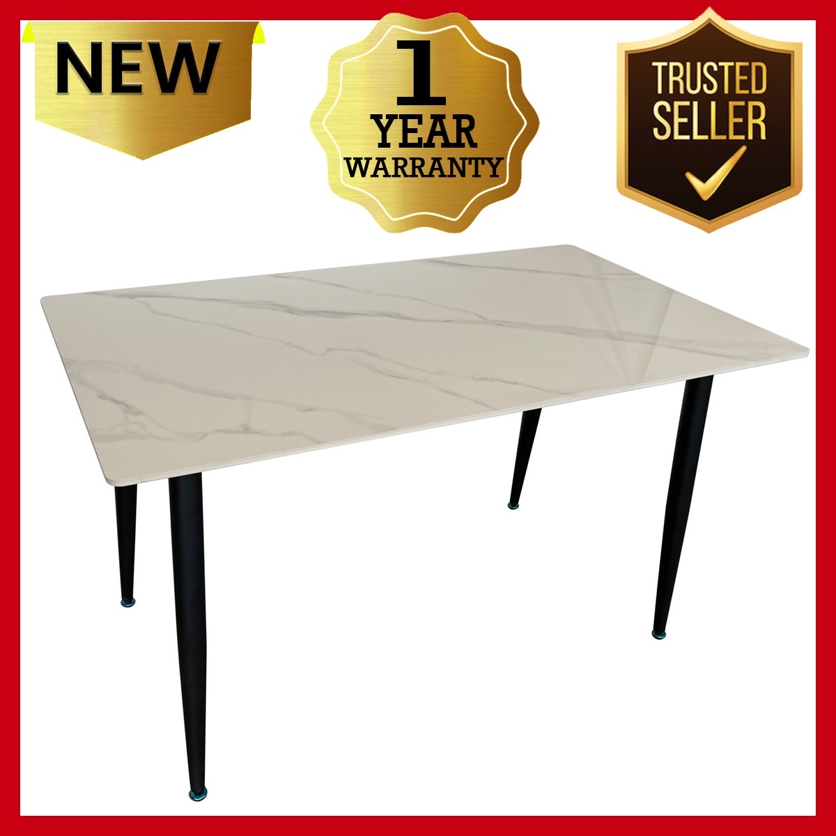 Ofix Erille Dining Table (120x70) | Lazada PH