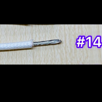 FIBERGLASS WIRE per meter#18/#16/#14/#12 Asbestos Wire-ZEJE ELECTRICAL ...