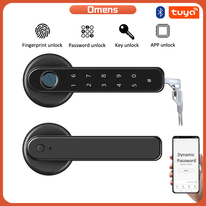 Smartlock Tuya Biometric Fingerprint Smart Door Lock Fingerprint ...