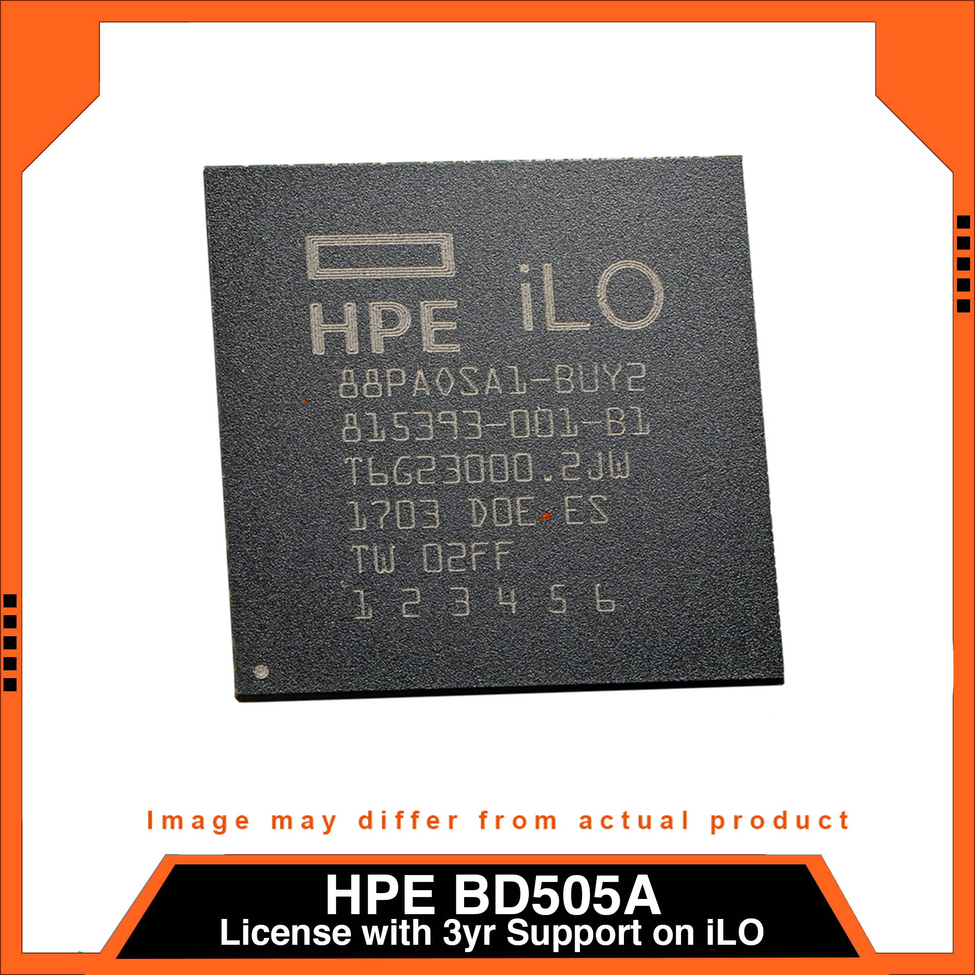 BD505A Hewlett Packard Enterprise HPE iLO Advanced 1-server License ...