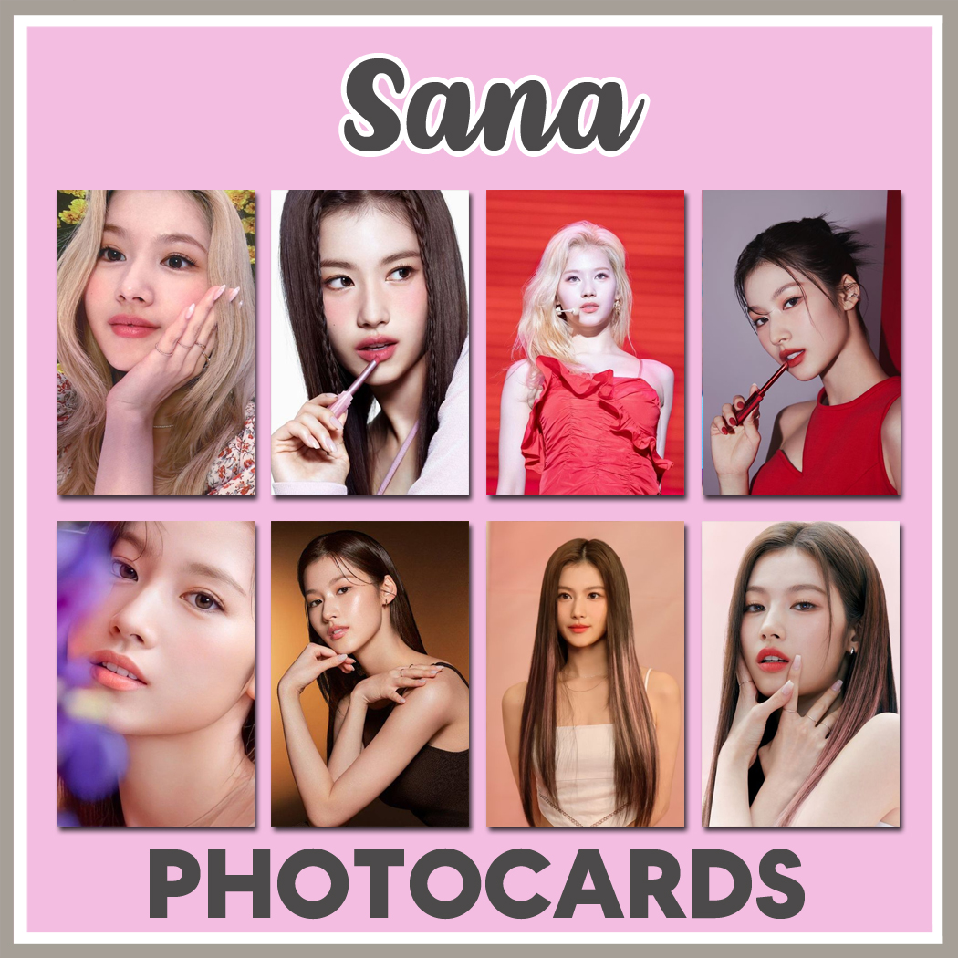 TWICE Sana Photocards (Choose 8 photos) | Lazada PH