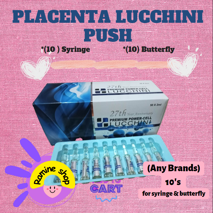RAMINE LUCCHINI PLACENTA (CLEAR) Fresh Stem Cell Therapy 10 ampules ...