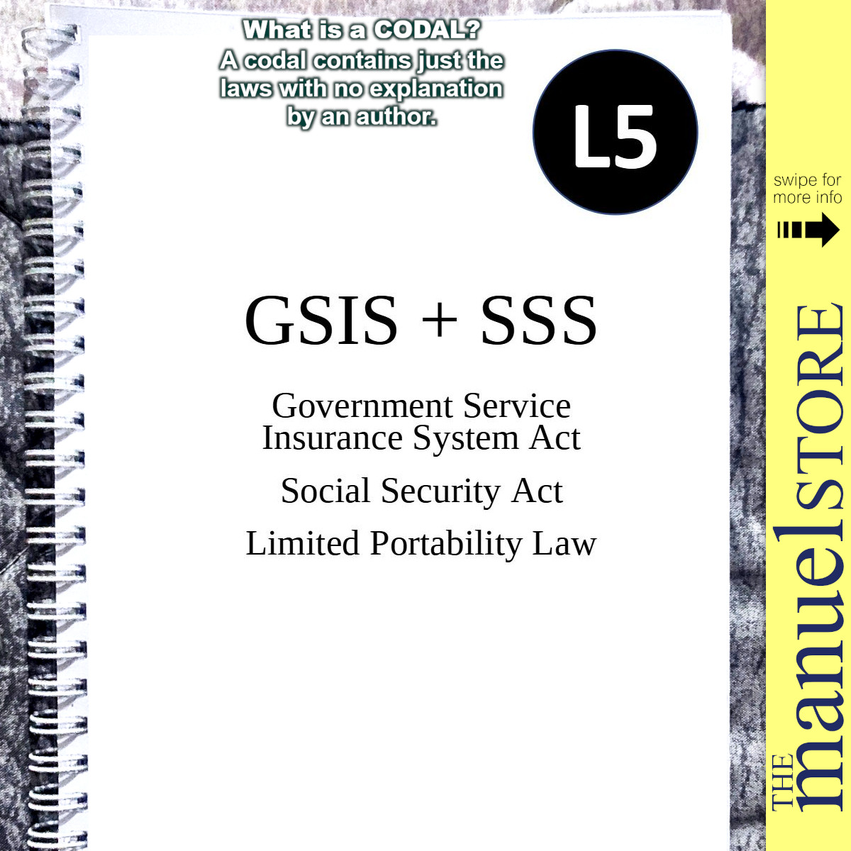 Codal Notebook (2023) - Labor Laws - Code Safe Spaces Act Migrant ...