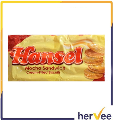 Hansel Sandwich Cream-Filled Biscuit Choco /Mocha/Milk/Milky Strawberry ...