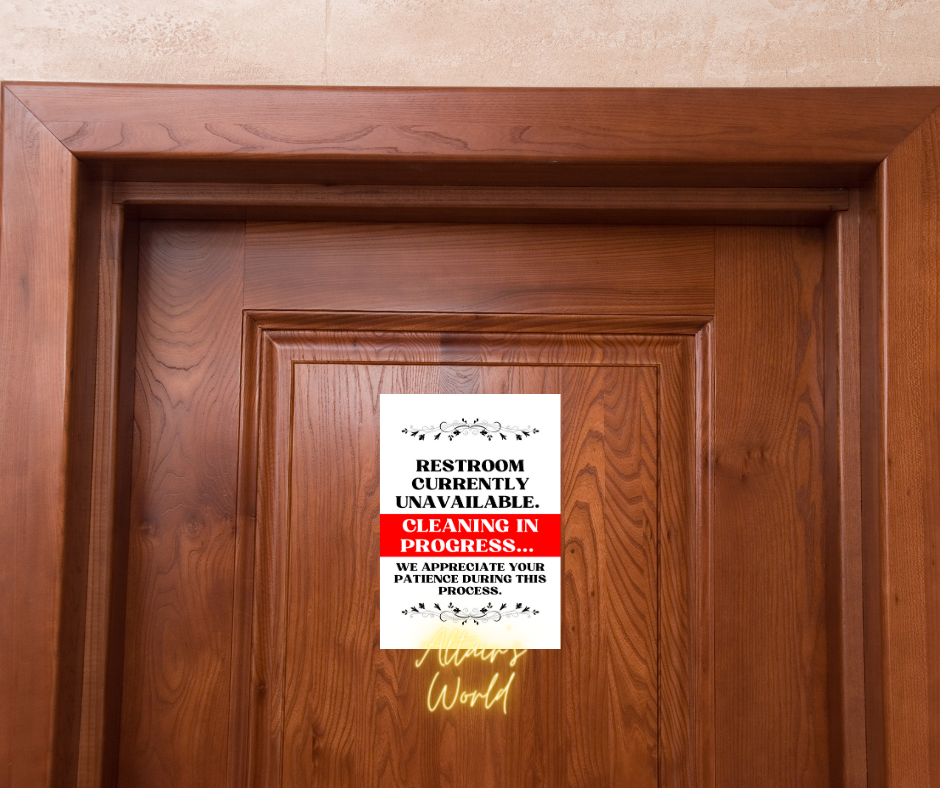 Restroom Toilet CR Bathroom Signages : Please Flush Sign Do not flush ...