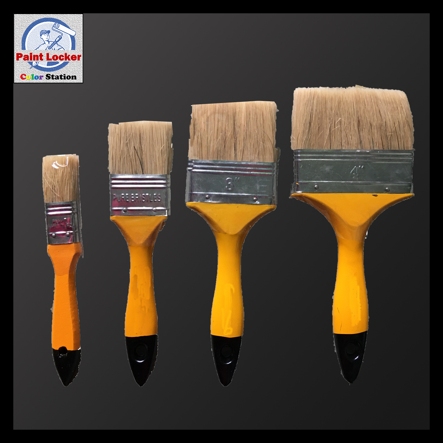 Paint Brush White Bristle- 1 Piece | Lazada PH